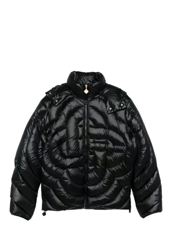 Casablanca Quilted Shell Jacket - Black