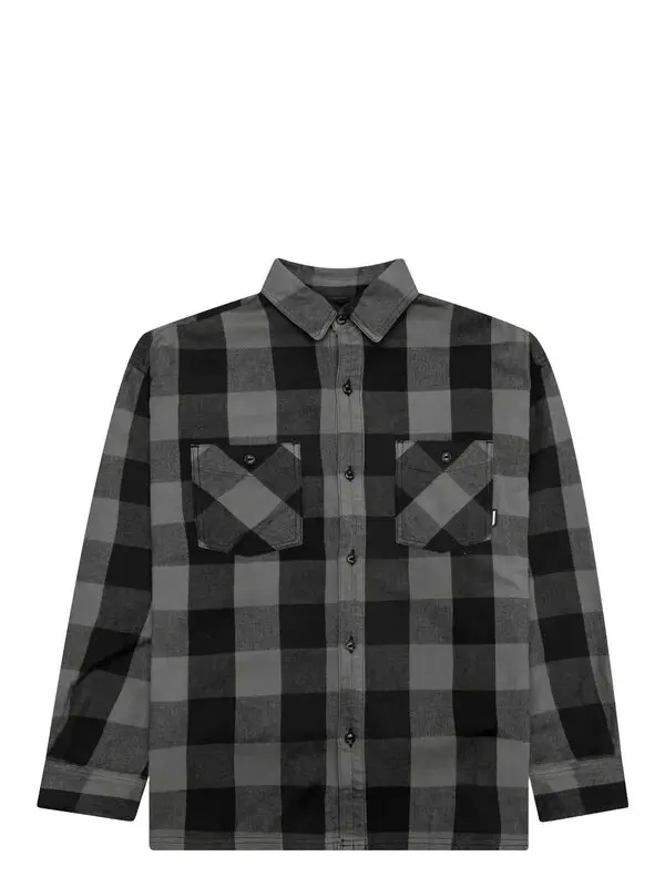 NEIGHBORHOOD Check-pattern Shirt - Black