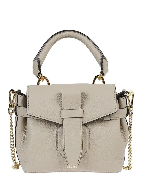 LANCEL Charlie Mini Bag - Beige