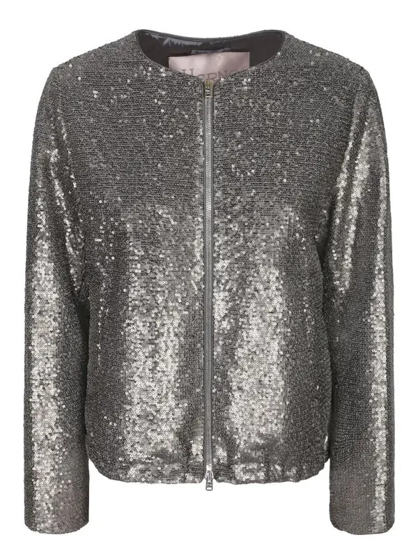 Herno Sequin Jacket - Grey