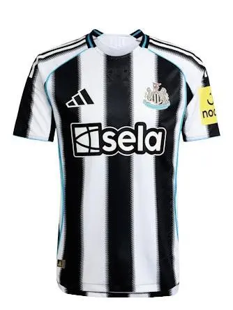 Adidas Newcastle United Fc 25/26 Home Authentic Jersey - Black White