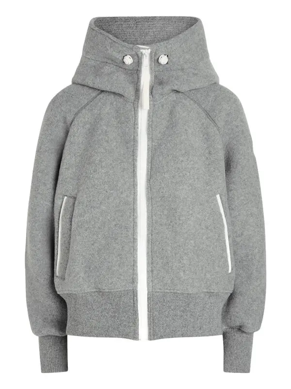Canada Goose Chilliwack Hooded Wool-blend Jacket - Grey