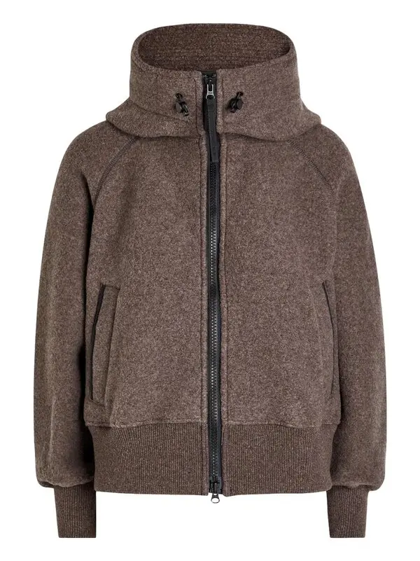 Canada Goose Chilliwack Wool-blend Hooded Jacket - Taupe