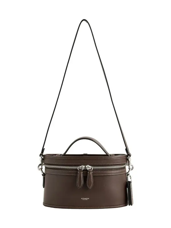 COACH Glove Tanned Leather Satchel - Maple