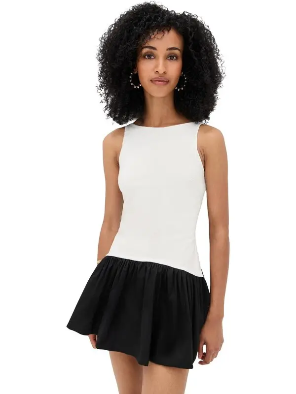 Peixoto Addison Mini Dress - Black & White