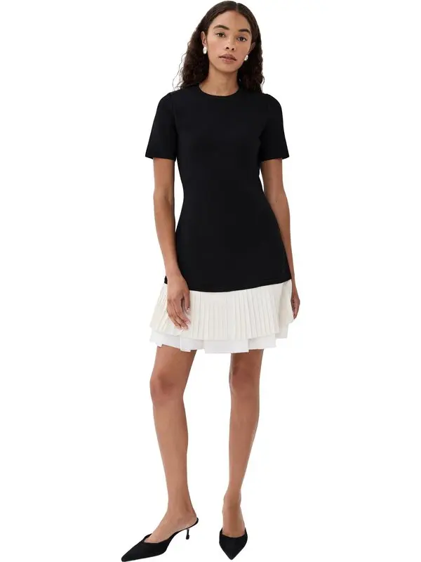 Simkhai Lorin Mini Dress - Black Multi