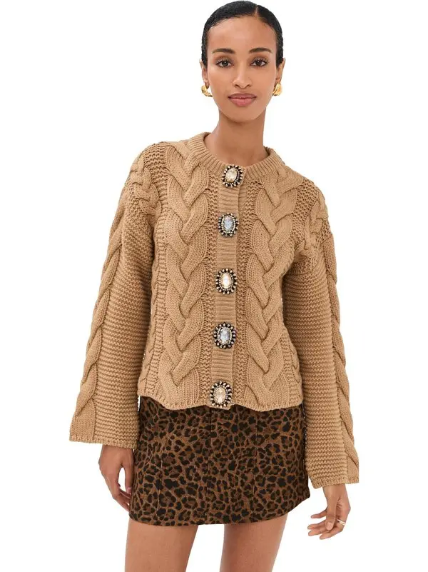 La DoubleJ Portrait Cardigan - Solid