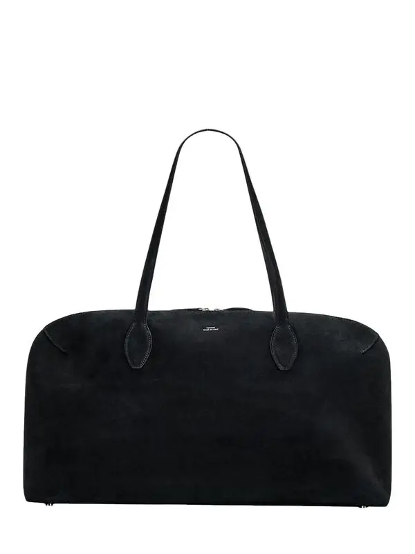 TOTEME Suede Day Tote Bag - Black