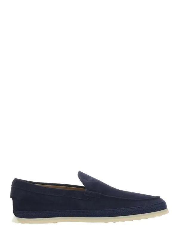TOD'S Suede Loafers - Blue