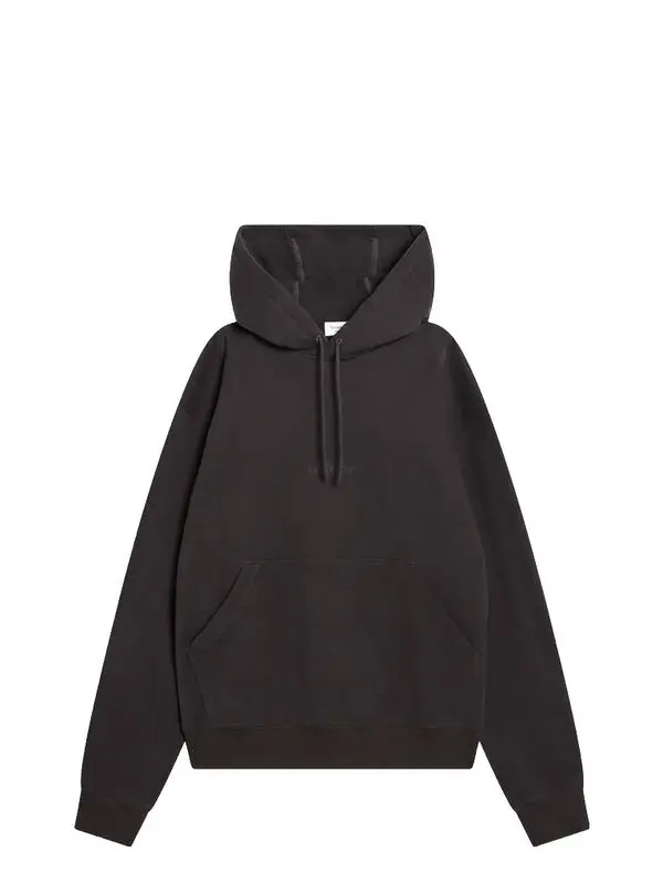 Saint Laurent Hoodie With Logo - Grey