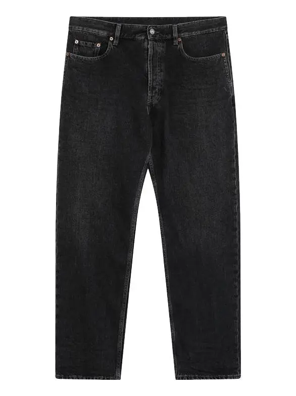 Saint Laurent Mick Jeans In Denim - Black