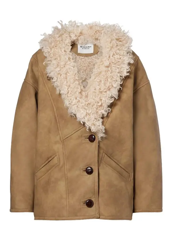 MARANT ETOILE Clea Coat - Beige