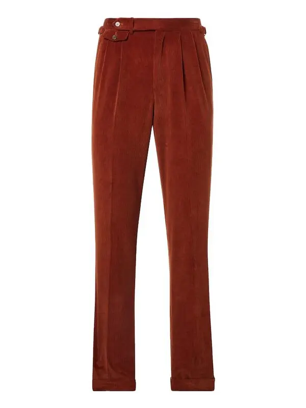 Dunhill Corduroy Trousers - Orange