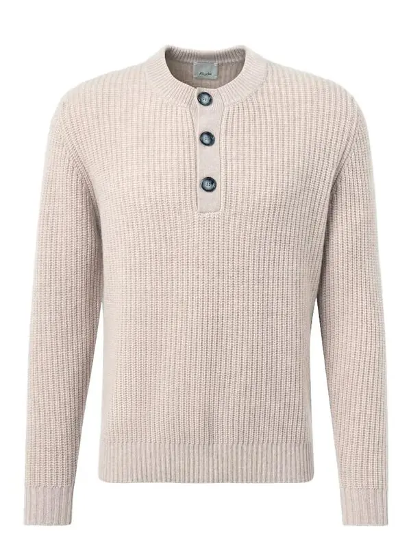 ALLUDE Wool And Cashmere Sweater - Beige