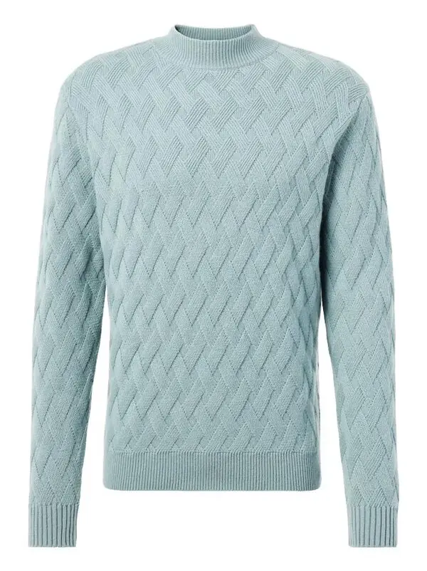 ALLUDE Wool And Cashmere Sweater - Blue