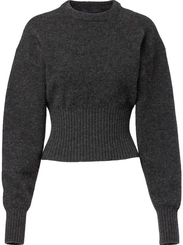 Proenza Schouler Randi Wool And Alpaca-blend Sweater - Grey
