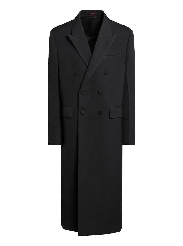 Gucci Long Double-breasted Coat - Grey