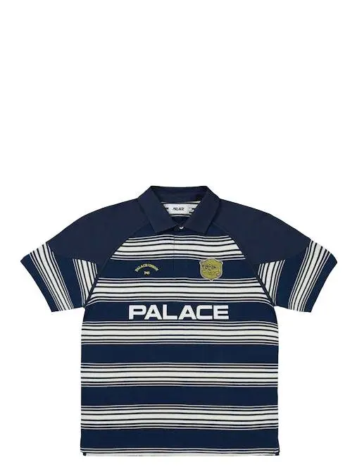 PALACE Union Polo Shirt - Navy Blue