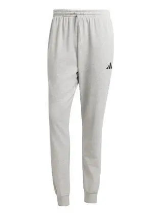 Adidas Essentials Feel Cozy French Terry Pant - Medium Grey Heather/black