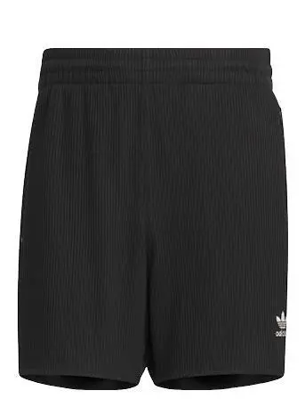 Adidas Waffle Knit Shorts - Black