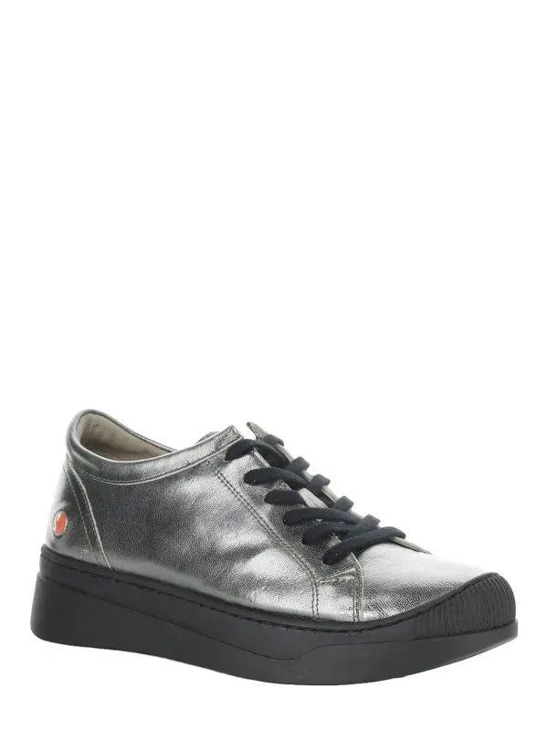 Fly London Apor Low Top Sneakers - 022 Graphite Laminat