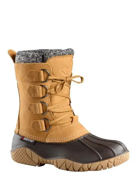 BAFFIN Yellowknife Water-resistant Lace-up Boots - Tan