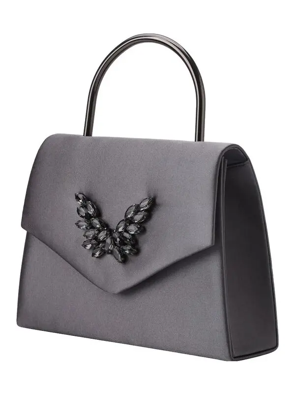 LADY COUTURE Evening Handbag - Pewter