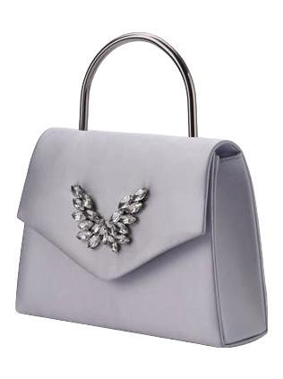 LADY COUTURE Evening Handbag - Silver