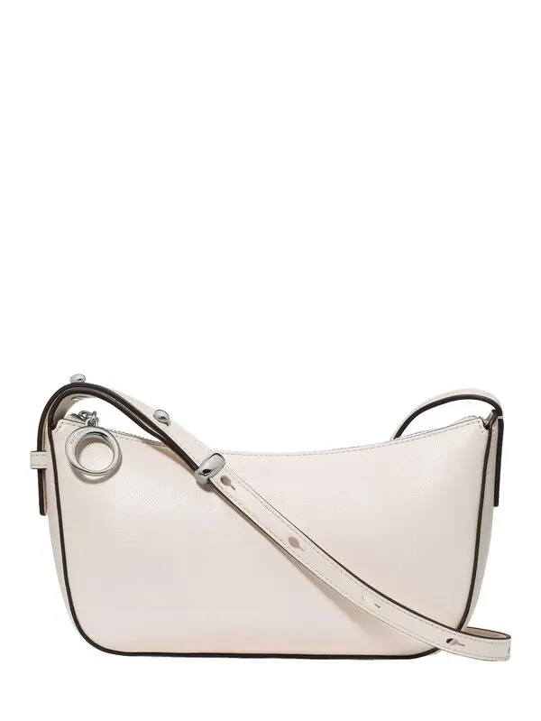 Kate Spade New York Fine Grain Leather Crossbody Bag - Cream
