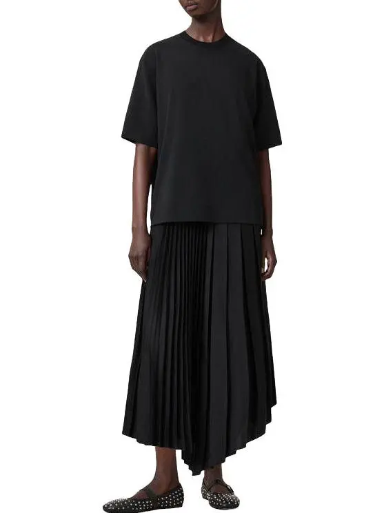 ALLSAINTS Jax Top And Pleated Dress - Black