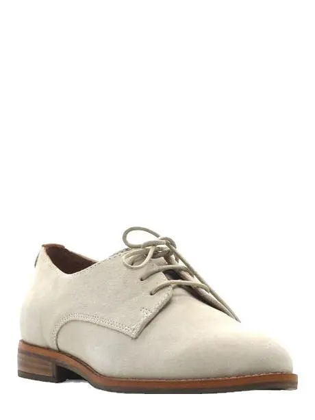 Gentle Souls Aronson Derby - Cream Suede