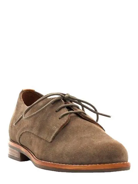 Gentle Souls Aronson Derby - Taupe Suede