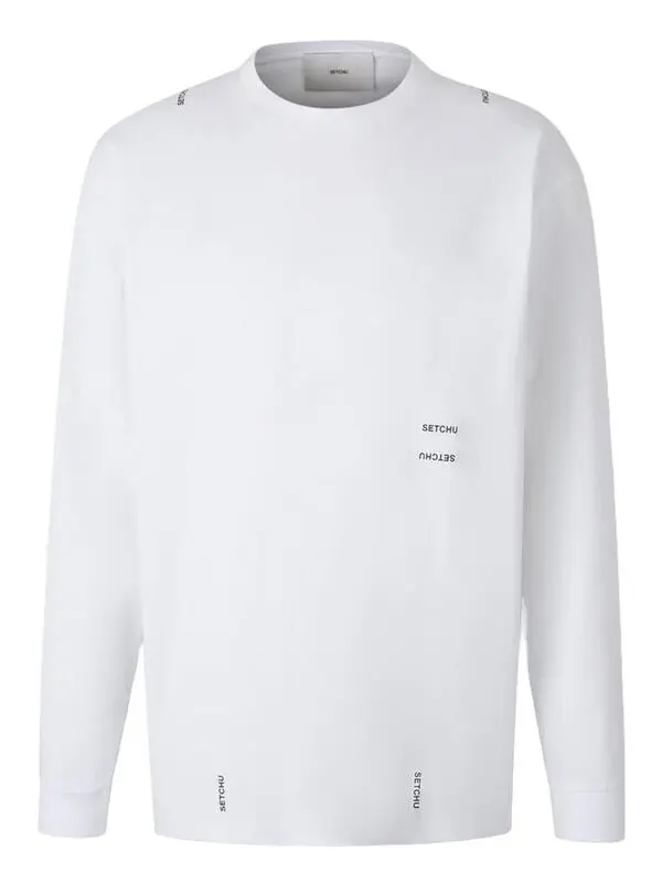 SETCHU Long Sleeve T-shirt - White