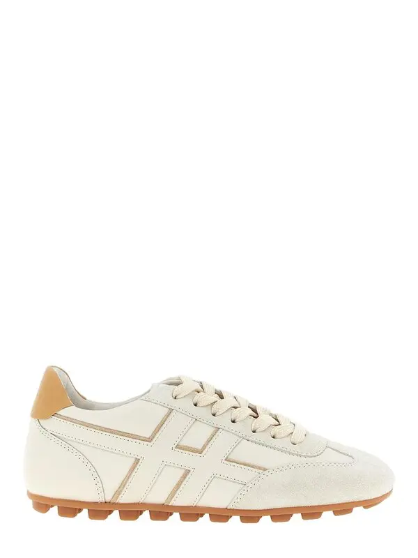 Hogan Low Top Sneakers - Ivory