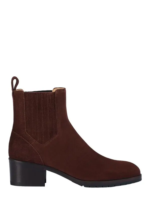 DOUCAL'S Suede Chelsea Boots - Brown