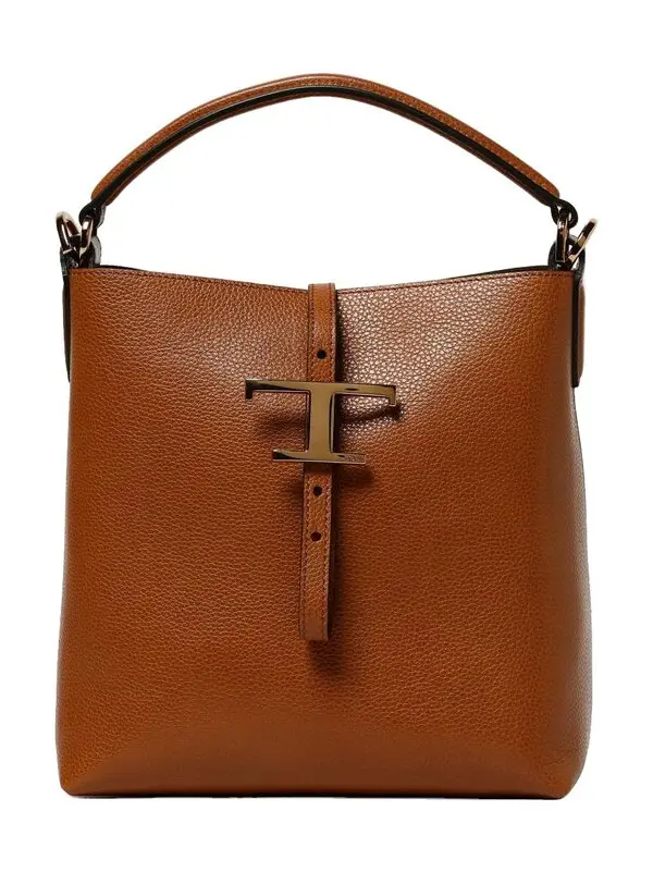 TOD'S Leather Shoulder Bag - Brown