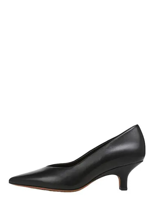 Vince Livia Kitten-heel Pump - Black