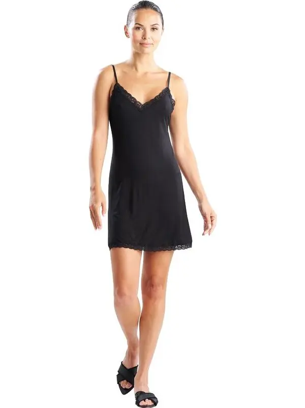 Natori Feathers Essentials Chemise - Black