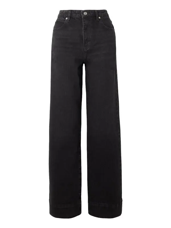 FRAME - The Streamline High-Rise Straight-Leg Jeans