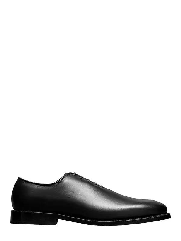 ALLEN EDMONDS RESERVE Morrison Polished Leather Oxfords - Black