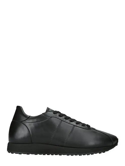 THE ROW Mica Leather Low-top Trainers - Black