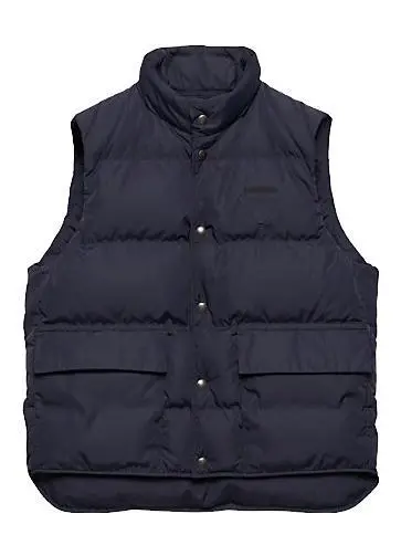 Prada Re-nylon Quilted Shell-down Gilet - Blue