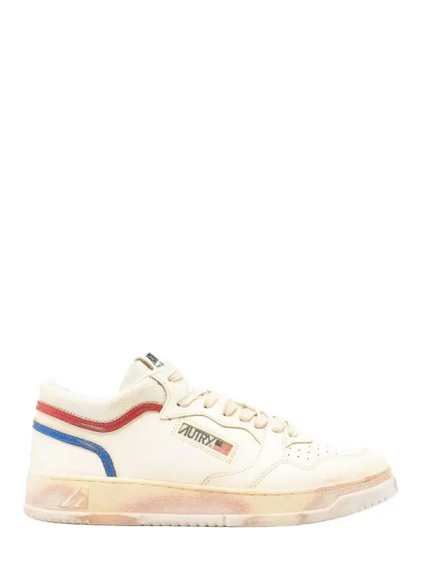 AUTRY Med-way Low Super Vintage Sneakers - White
