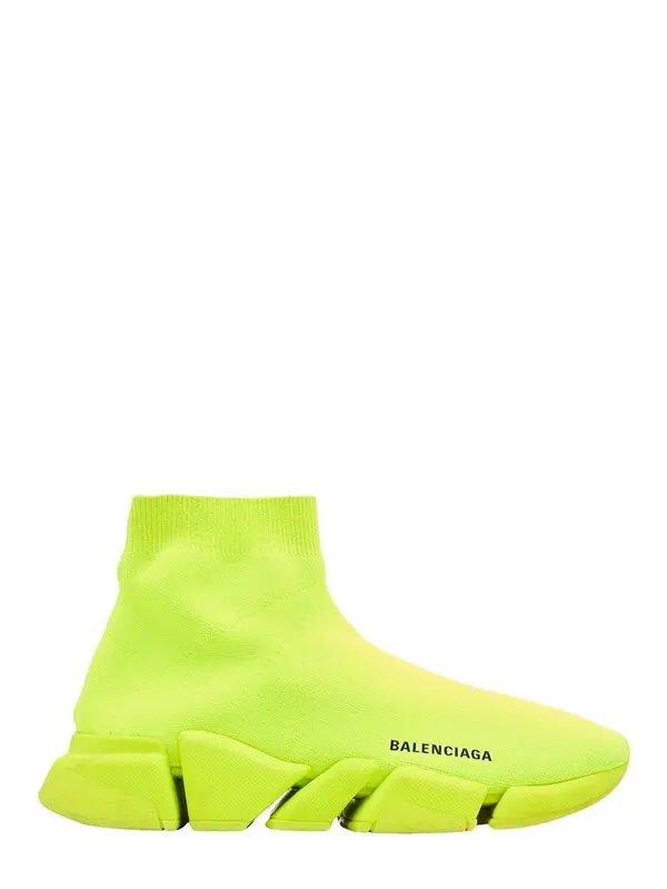 Balenciaga Speed 2.0 Knit Sneakers - Yellow