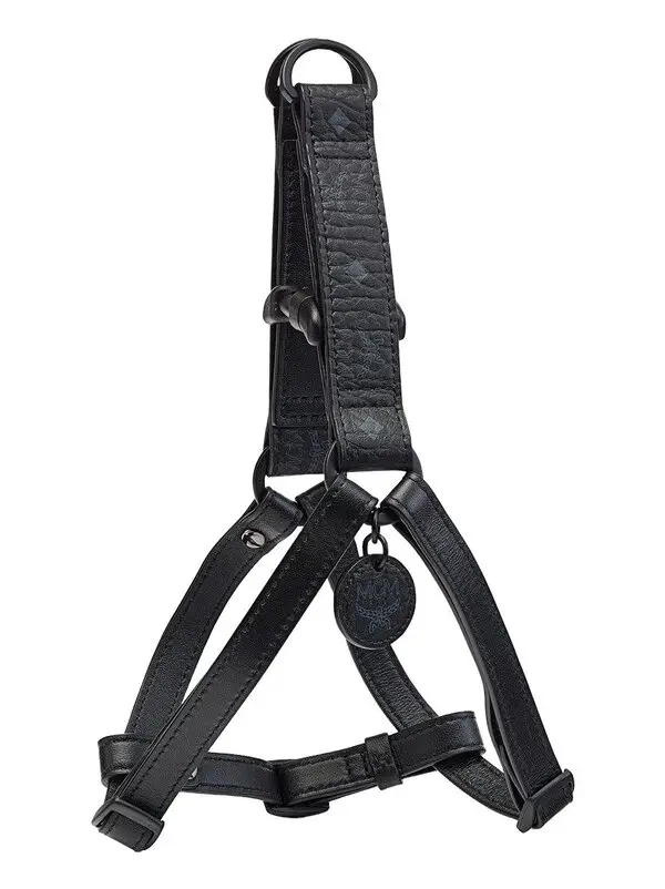 Mcm Pet Harness In Visetos - Black