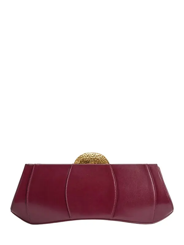 GIUSEPPE ZANOTTI Eve Bag Clutch - Bordeaux