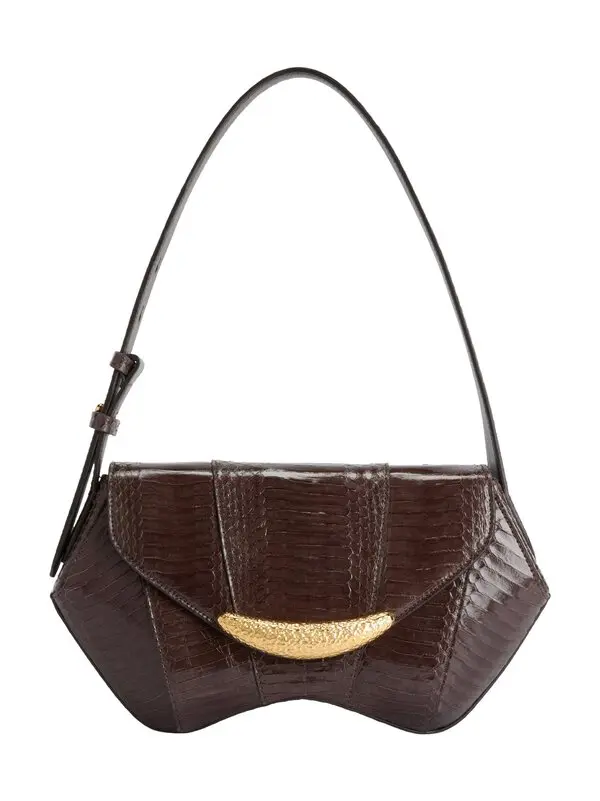 GIUSEPPE ZANOTTI Day And Night Shoulder Bag - Brown