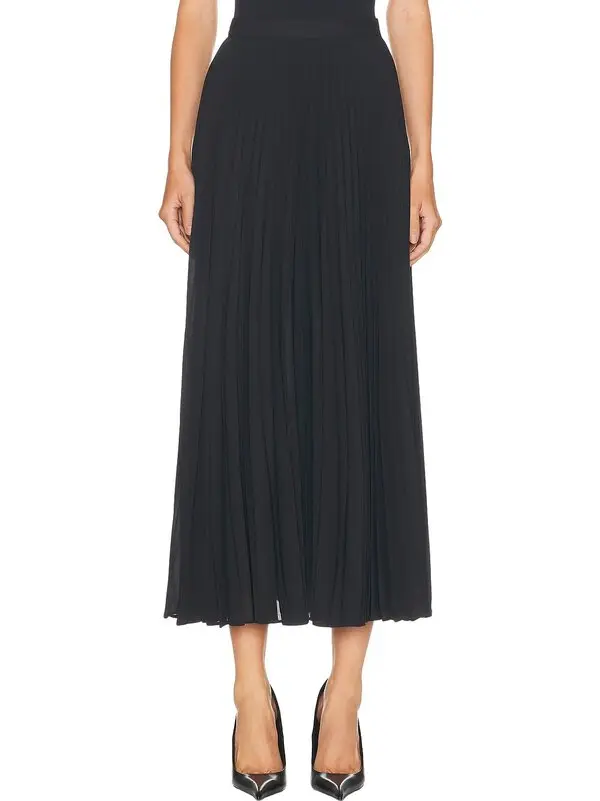 Wardrobe.NYC Pleated Skirt - Black
