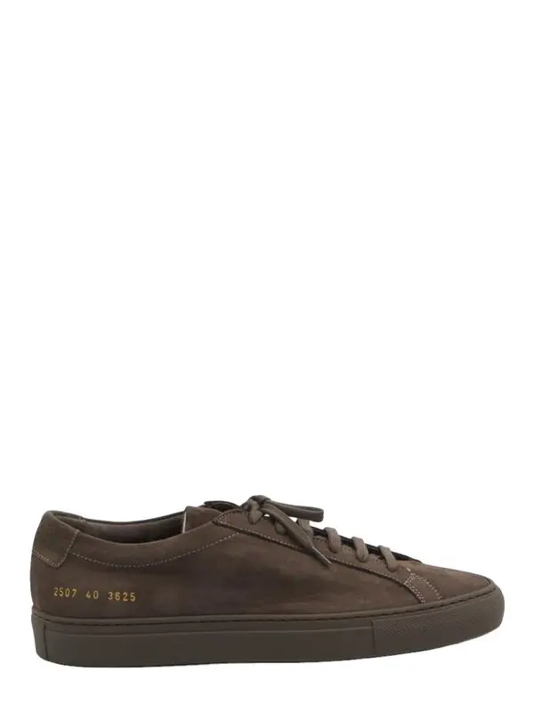 COMMON PROJECTS Achilles Nubuck Sneakers - Brown