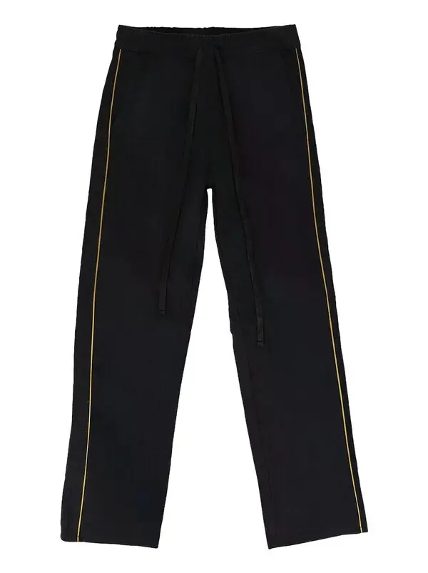 Rhude Side-stripe Track Pants - Black